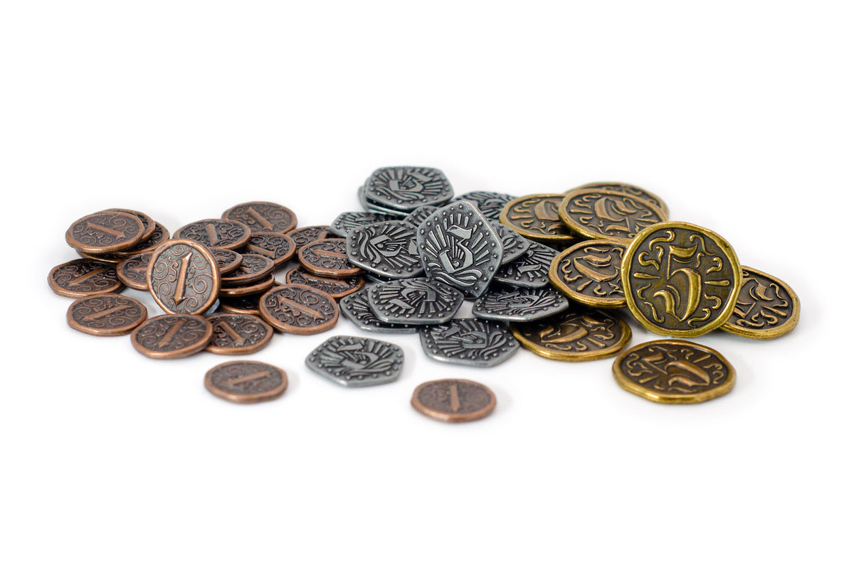 54 Metal Doubloon Coins (Libertalia) – Stonemaier Games (Europe)