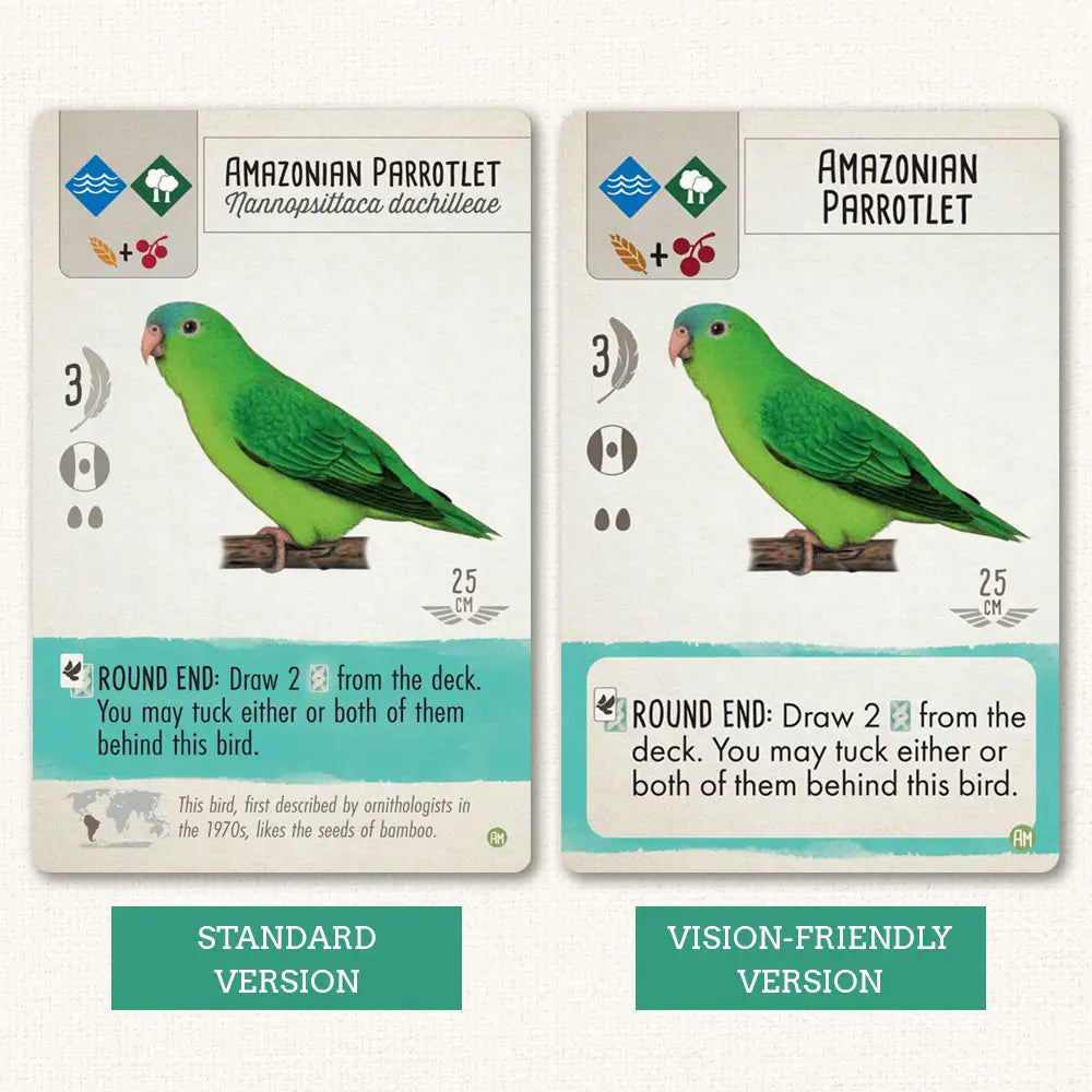 Wingspan Vision-Friendly Cards: Americas Expansion – Stonemaier Games ...