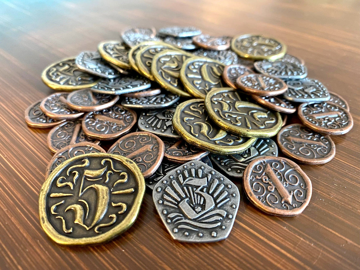 54 Metal Doubloon Coins (Libertalia) – Stonemaier Games (Europe)